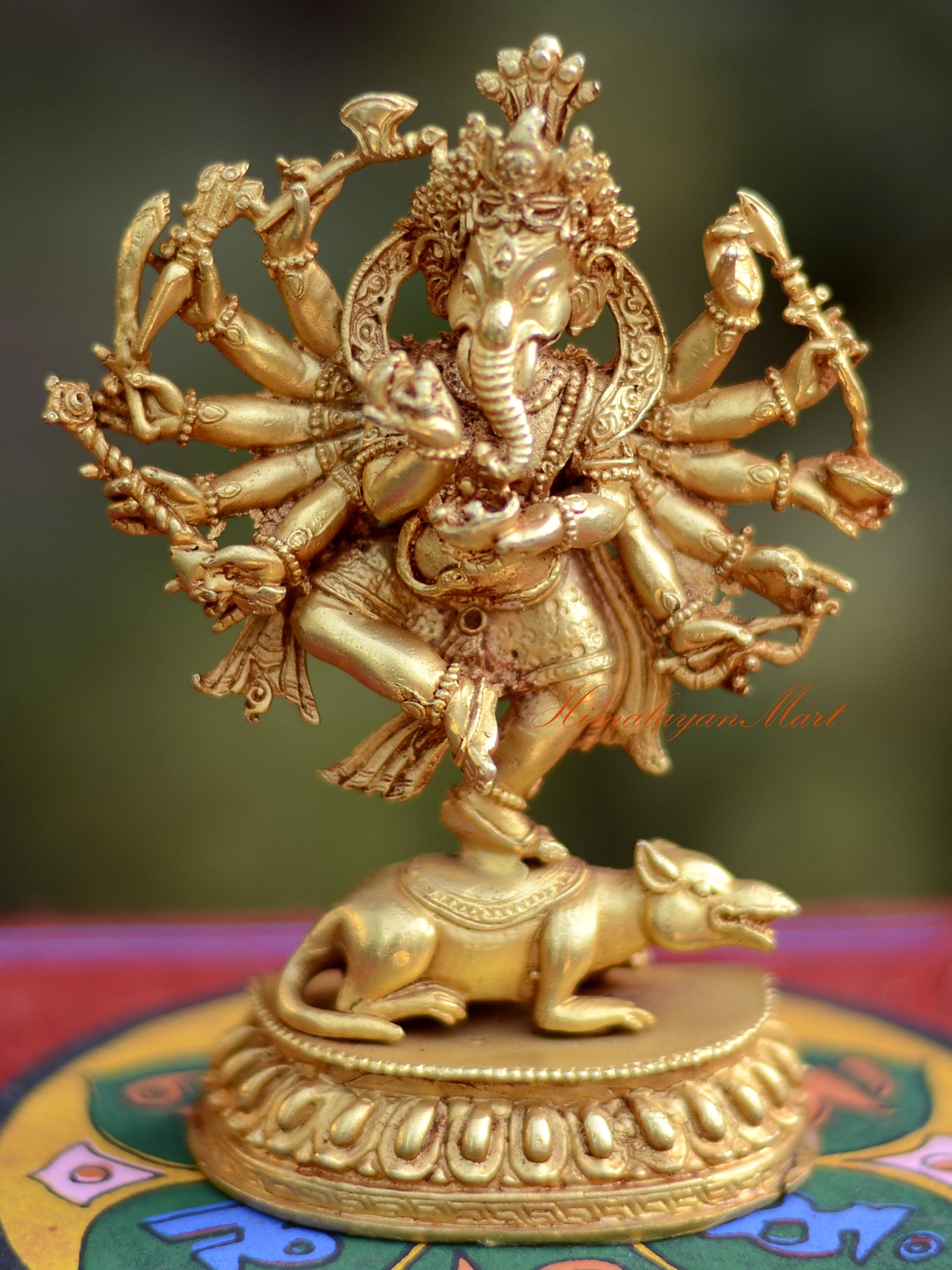 Small 12-Armed Ganesha Statue | The Divine Eliminator of Obstacles ...