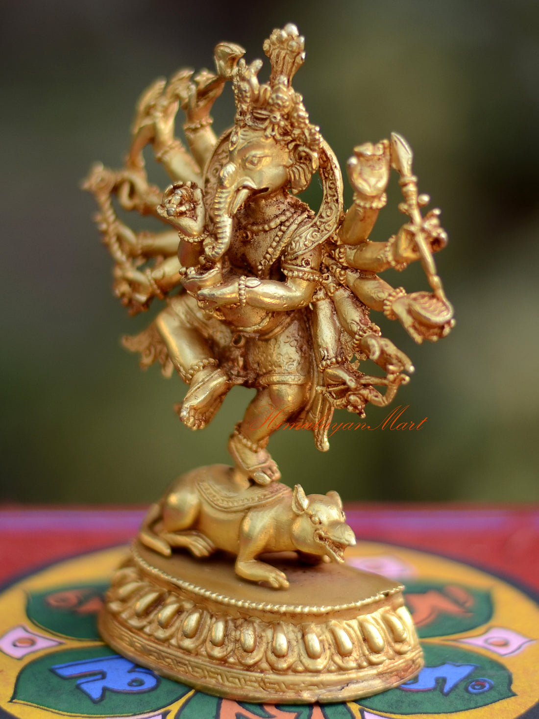 Small 12-Armed Ganesha Statue | The Divine Eliminator of Obstacles ...