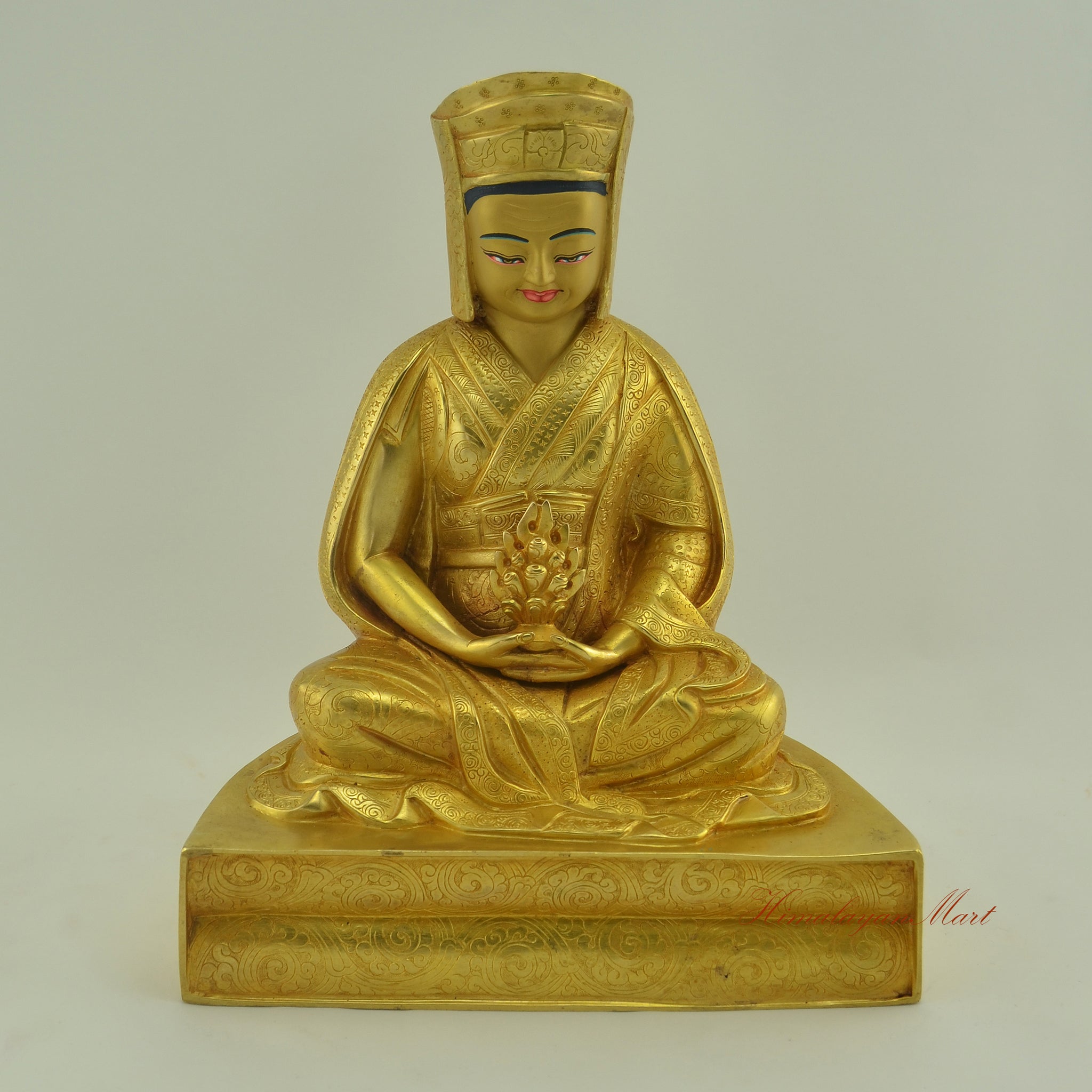 Guru Gampopa Statue | Tibetan Master Gampopa – The Man from Gampo ...