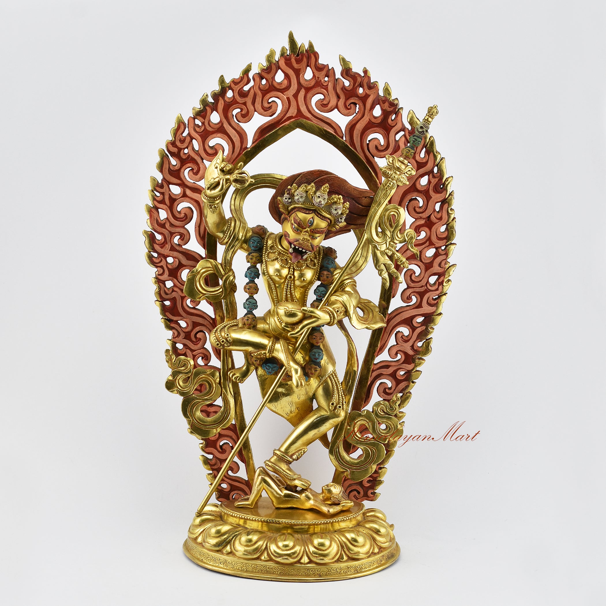 Simhamukha Dakini Statue | Lion-faced Dakini in Vajrayana Buddhism ...