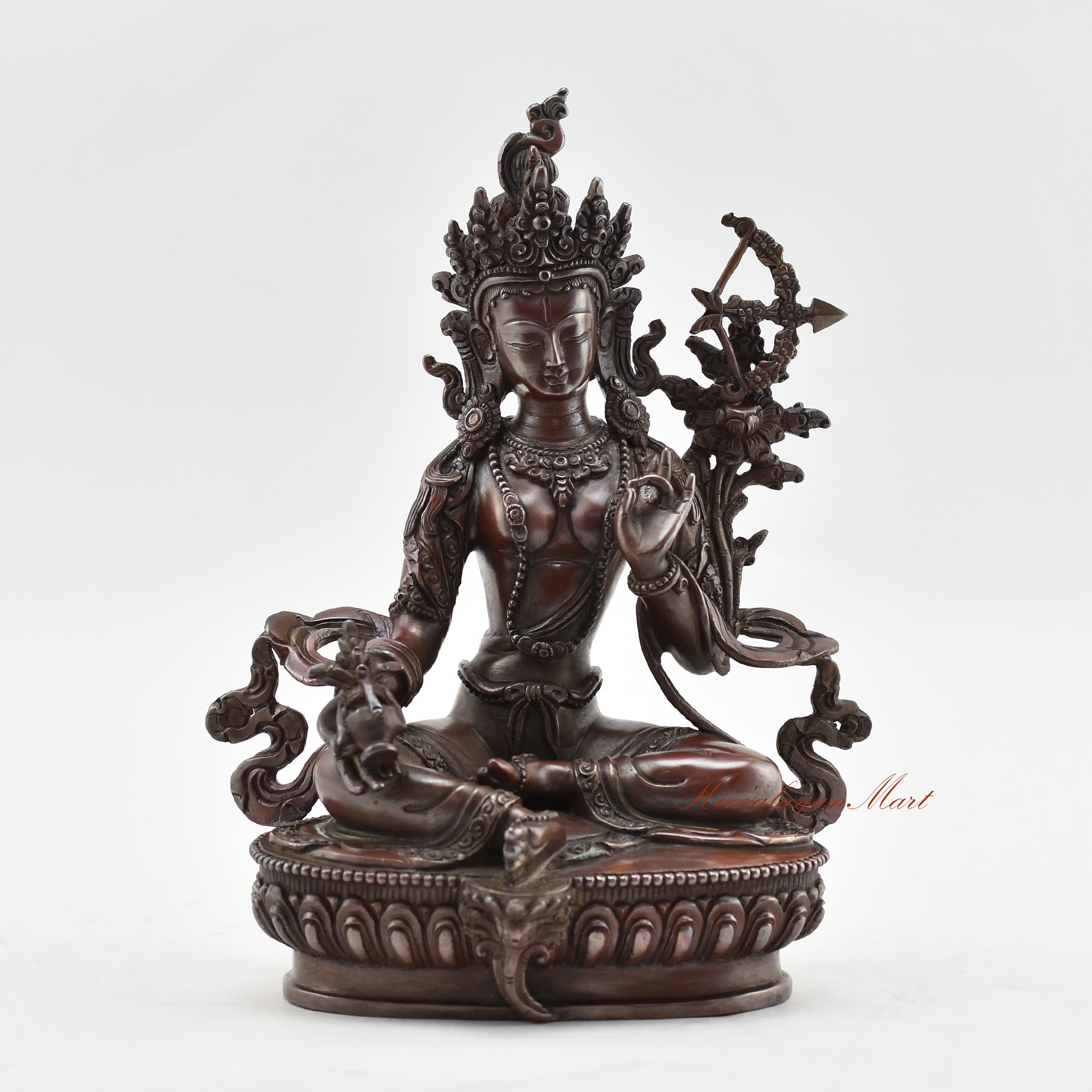 Red Tara Oxidized Statue | The Enchanting One – HIMALALAYAN MART