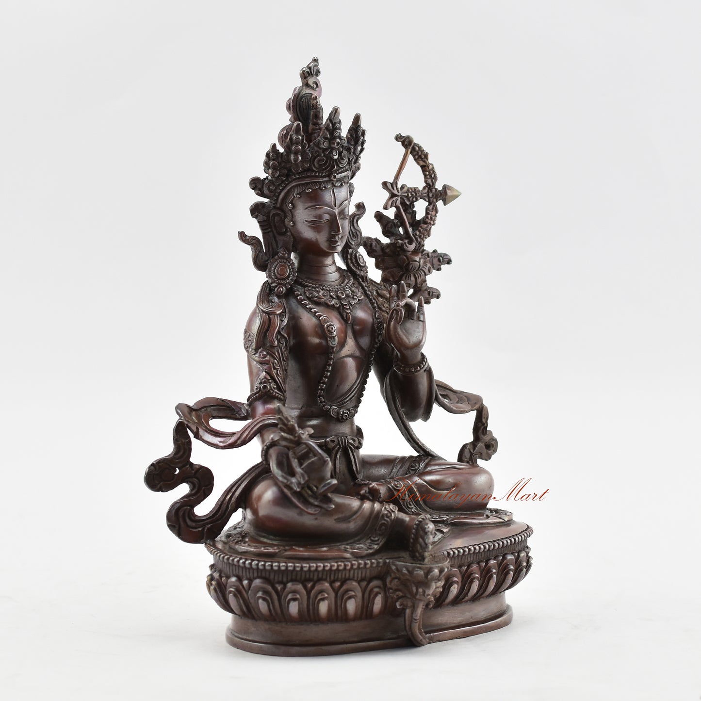 Red Tara Oxidized Statue | The Enchanting One – HIMALALAYAN MART