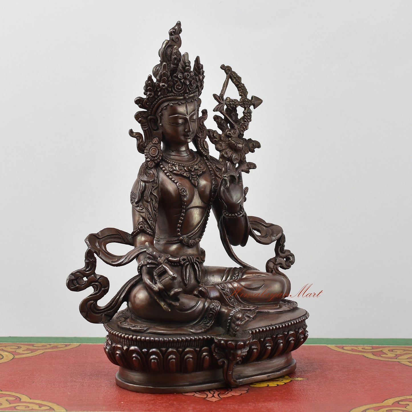 Red Tara Oxidized Statue | The Enchanting One – HIMALALAYAN MART