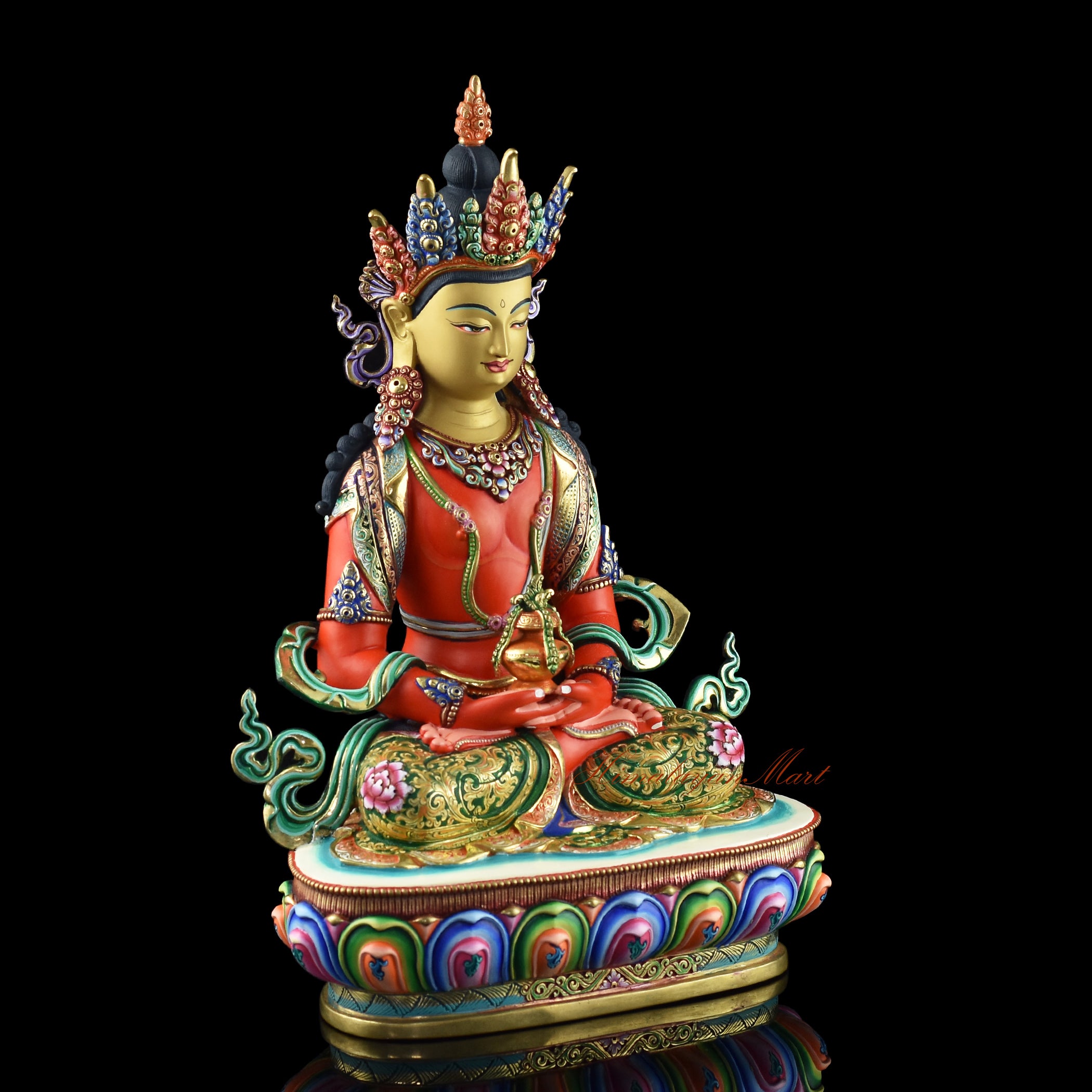 Hand Painted Aparmita Statue – HIMALALAYAN MART