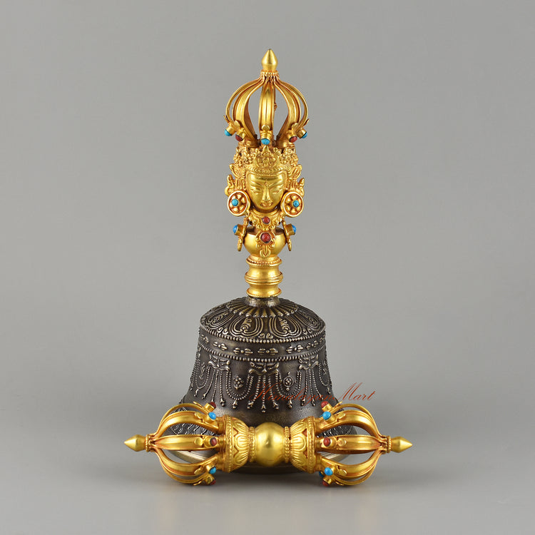 Handmade Vajra and Bell Set | Ritual Tools for Meditation and Practice ...