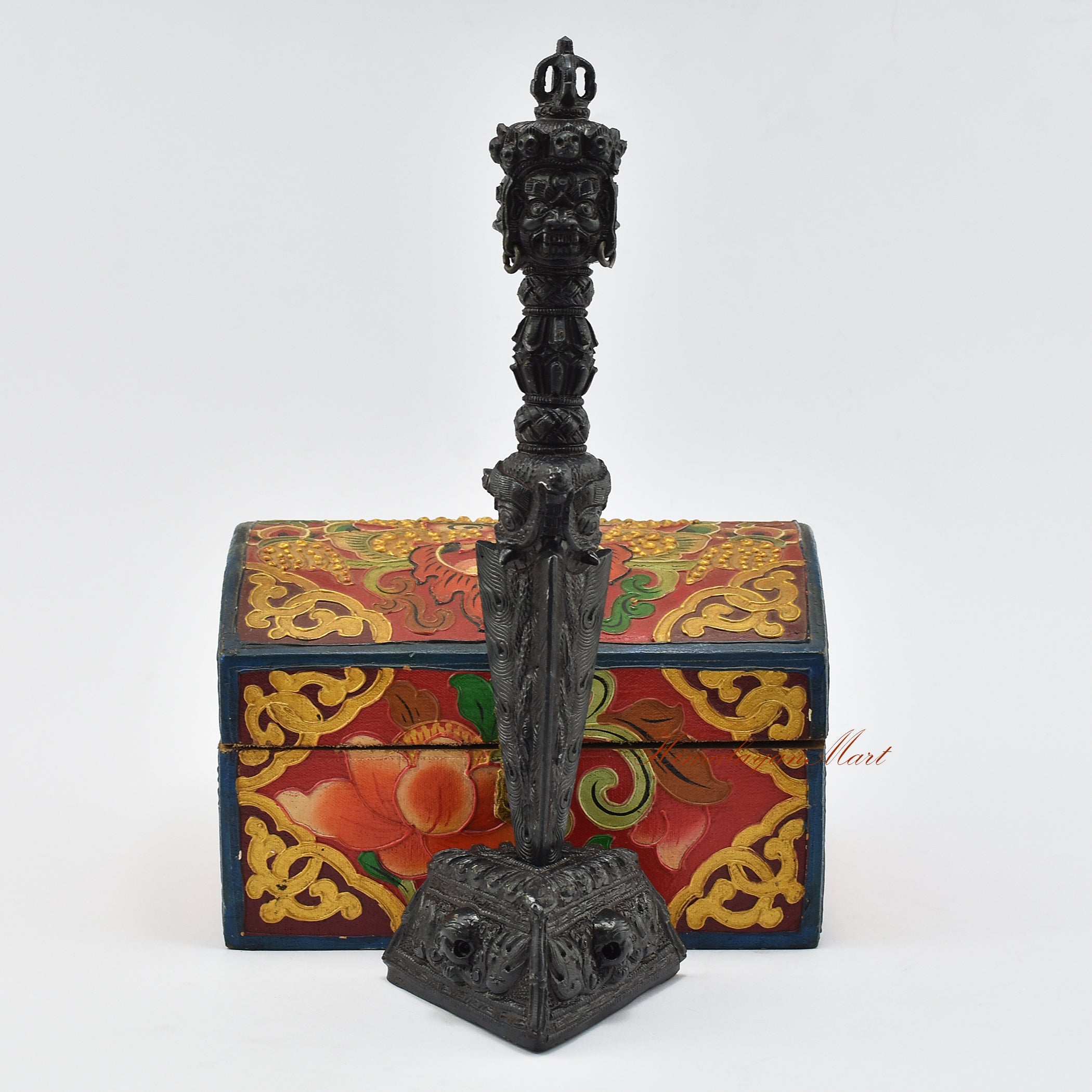 Tibetan Ritual Iron Phurba Set | Phurba The Ritual Dagger – HIMALALAYAN ...